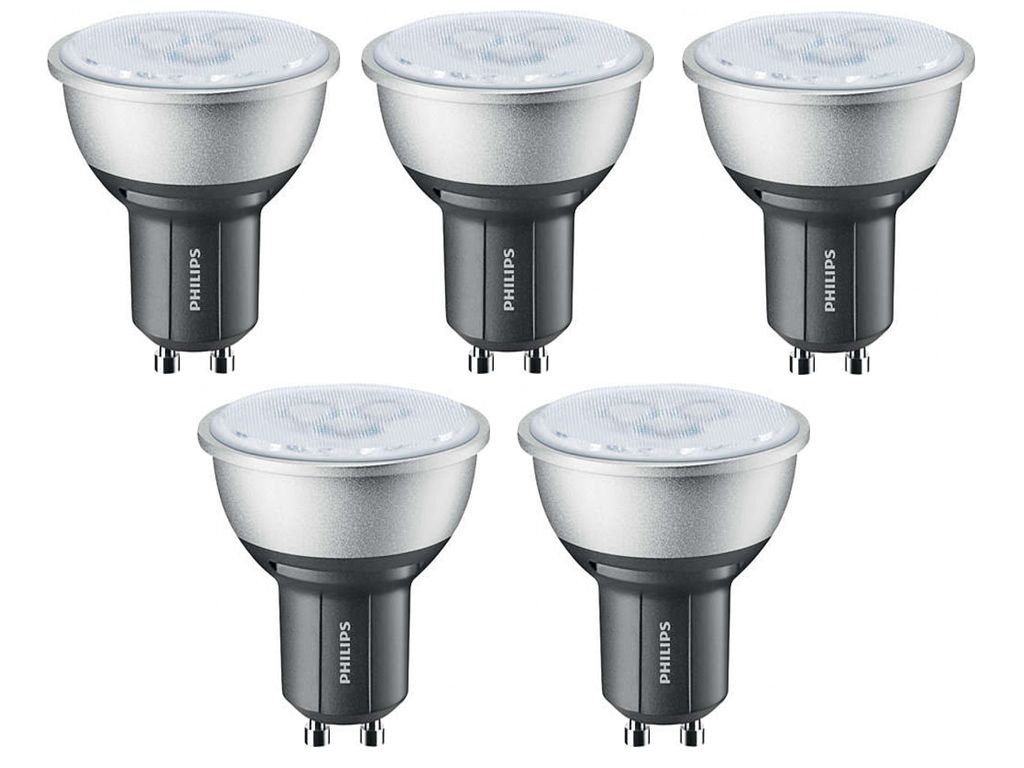 Philips Led Spot 4w Gu10 2700k Dimbaar Warm Wit 40d 123ledspots
