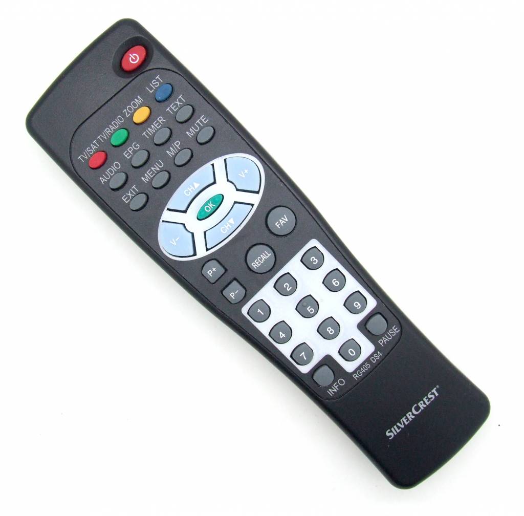 Original remote control Silvercrest RG405 DS4 - Onlineshop for remote ... Original remote control Silvercrest RG405 DS4 - Onlineshop for remote ...