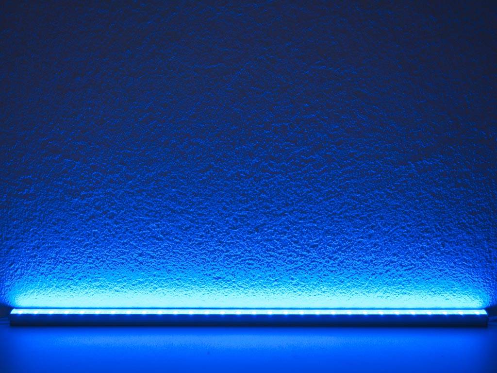 LED Balk 50 cm Blauw 5050 SMD 7.2W - BuyLEDStrip.com