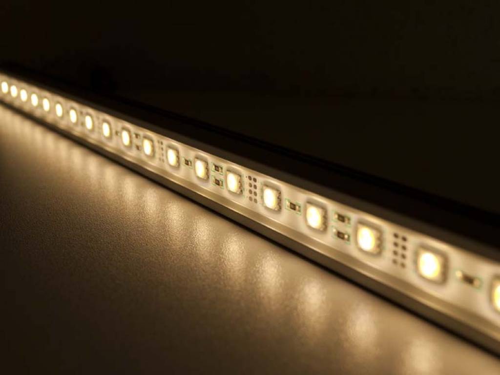 LED Balk 50 cm Warm Wit 5050 SMD 7.2W - BuyLEDStrip.com