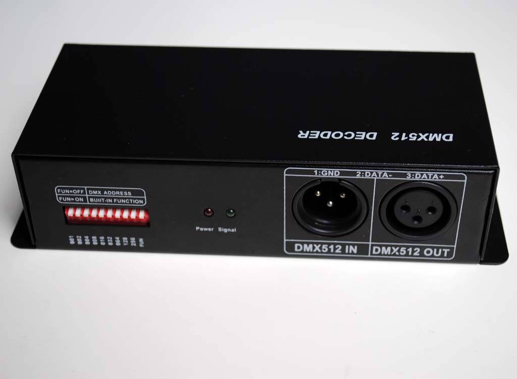 DMX RGB Decoder - BuyLEDStrip.com