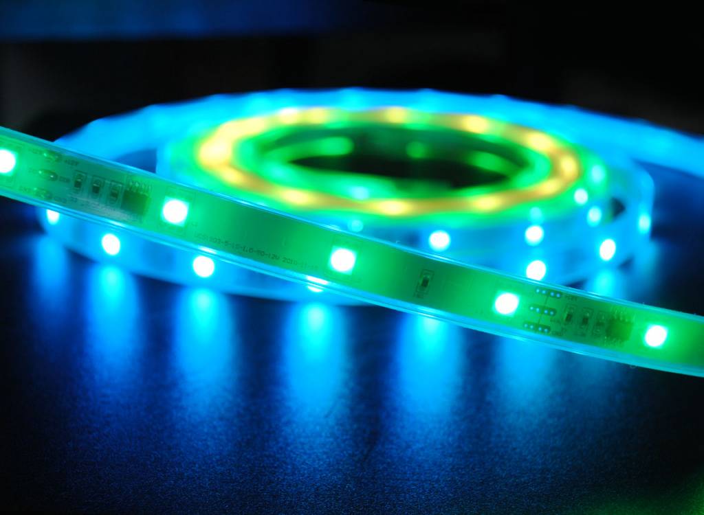 Digital RGB 30 LED/m Flexible Waterproof LED Strip - per 50cm ...