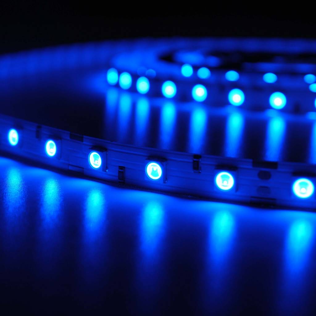 Tira LED Flexible 5050 60 LED/m Azul - por 50cm - BuyLEDStrip.com