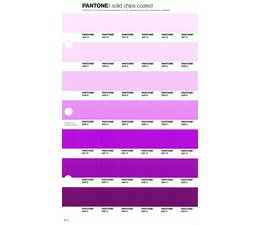 Pantone PMS Solid Chips vervangingspagina op coated papier 87C ...