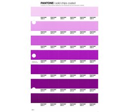 Pantone PMS Solid Chips vervangingspagina op coated papier 89C ...