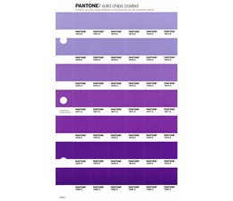 Pantone PMS Solid Chips vervangingspagina op coated papier 103C ...
