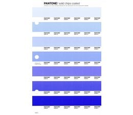 Pantone PMS Solid Chips vervangingspagina op coated papier 123C ...