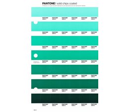 Pantone PMS Solid Chips vervangingspagina op coated papier 168C ...