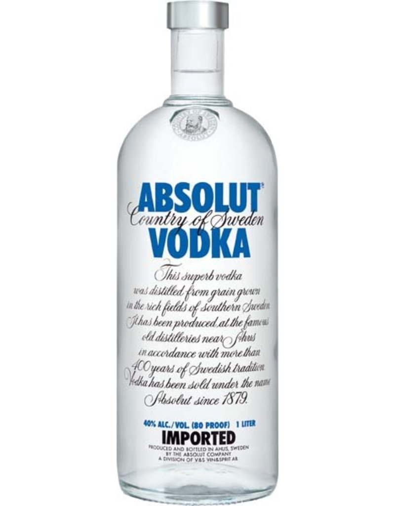 Absolut Absolut Vodka Blue 1,0L 40,0% Alcohol - Luxurious Drinks™