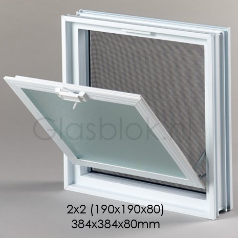 Bouwglas Window for 2x2 pc. - Glassblock | Glassblocks | Glassbricks