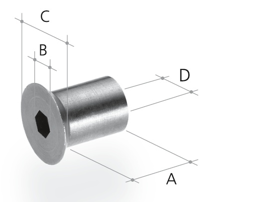 Rvs Hulsmoer M5 t/m M10 - RVS Watersport