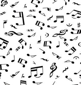Muzieknoot stof bestellen - Stoffen Online