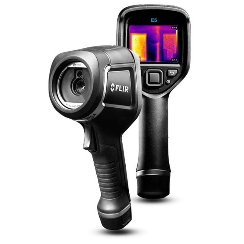 FLIR E5 warmtebeeldcamera 120 x 90 pixels - Warmtebeeldcamera.nl