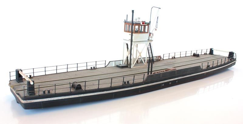 Railroad ferry, 1:87 resin kit, unpainted - Artitecshop