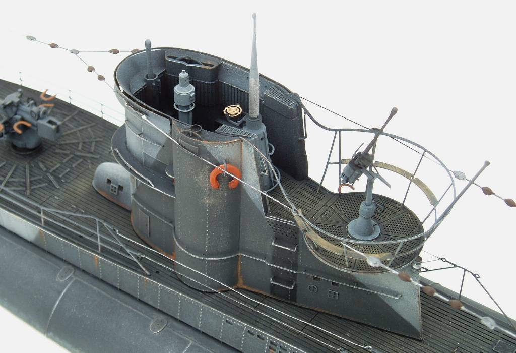 German Type VIIC submarine waterline, 1:87 kit - Artitecshop