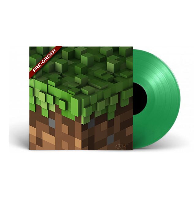 Minecraft Volume Alpha (C418 ) Transparent green vinyl | Hi-Def Ninja ...