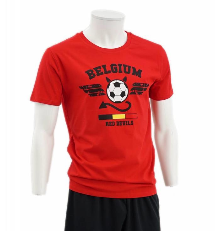 Official Red Devils shirts and Belgian fan merchandising