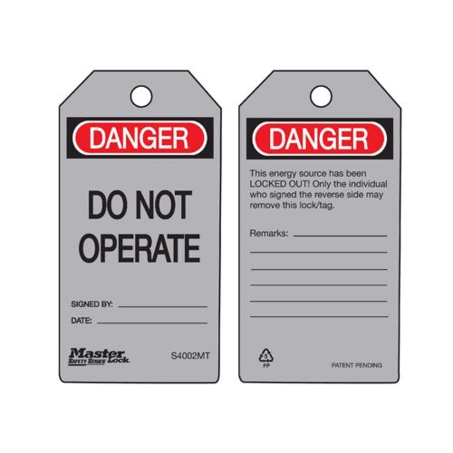 Safety tags Guardian Extreme Metal Detectable S90001MT - lockout-tagout ...