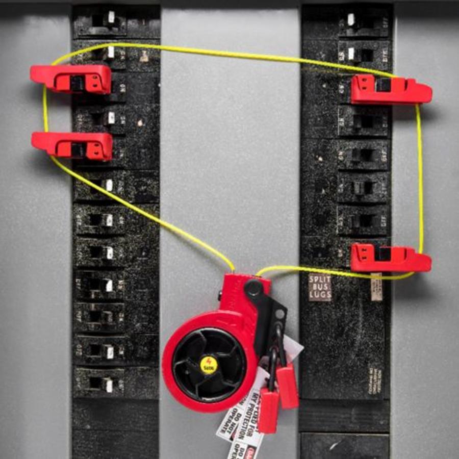 Cable Lockout - Adjustable Cable Lockout - Lockout Tagout