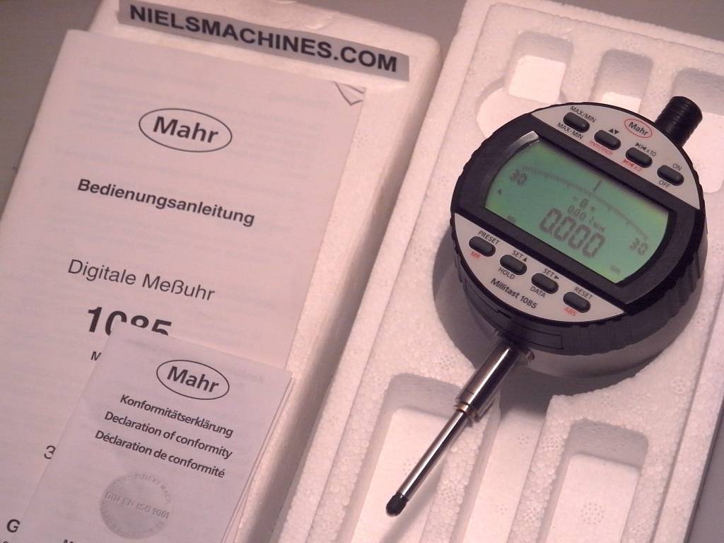 Mahr Millitast 1085 Digital Indicator - Niels Machines