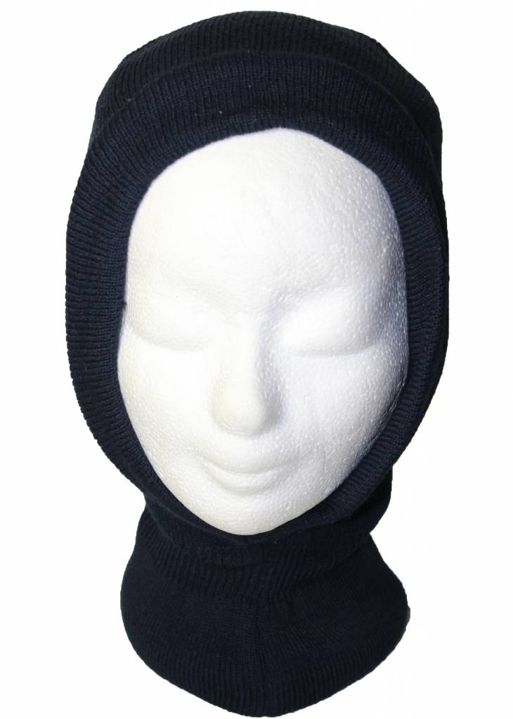 Bivakmuts dubbel gebreid navy blauw - Megatip.be Bivakmuts dubbel gebreid navy blauw - Megatip.be