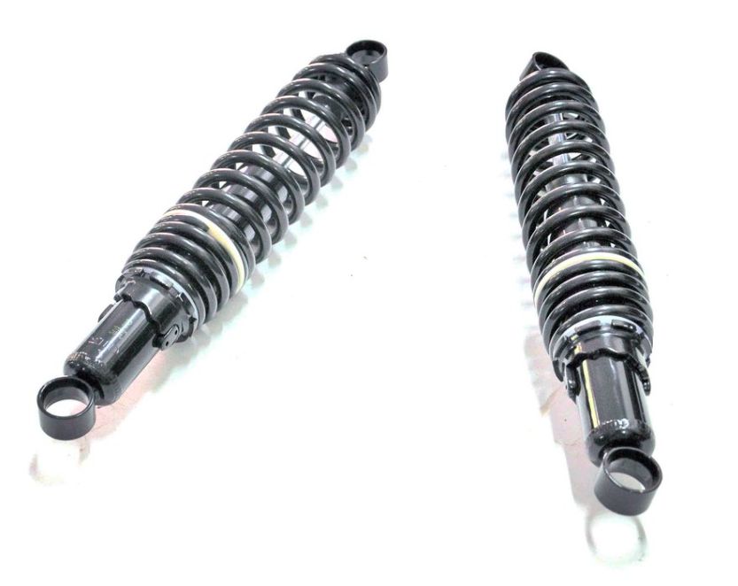 400mm Extra Long Shocks Black - CafeRacerWebshop.com