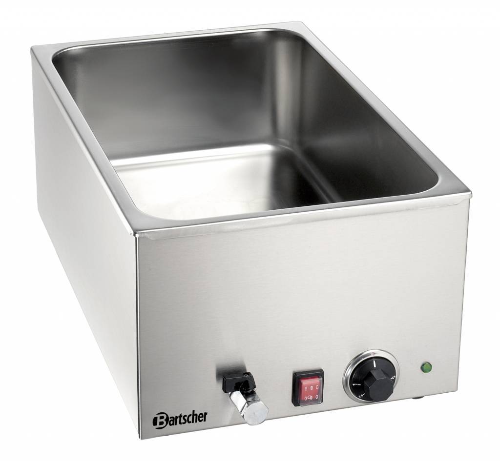 Food warmer / Bain Marie with faucet - HorecaTraders | Buy online ...
