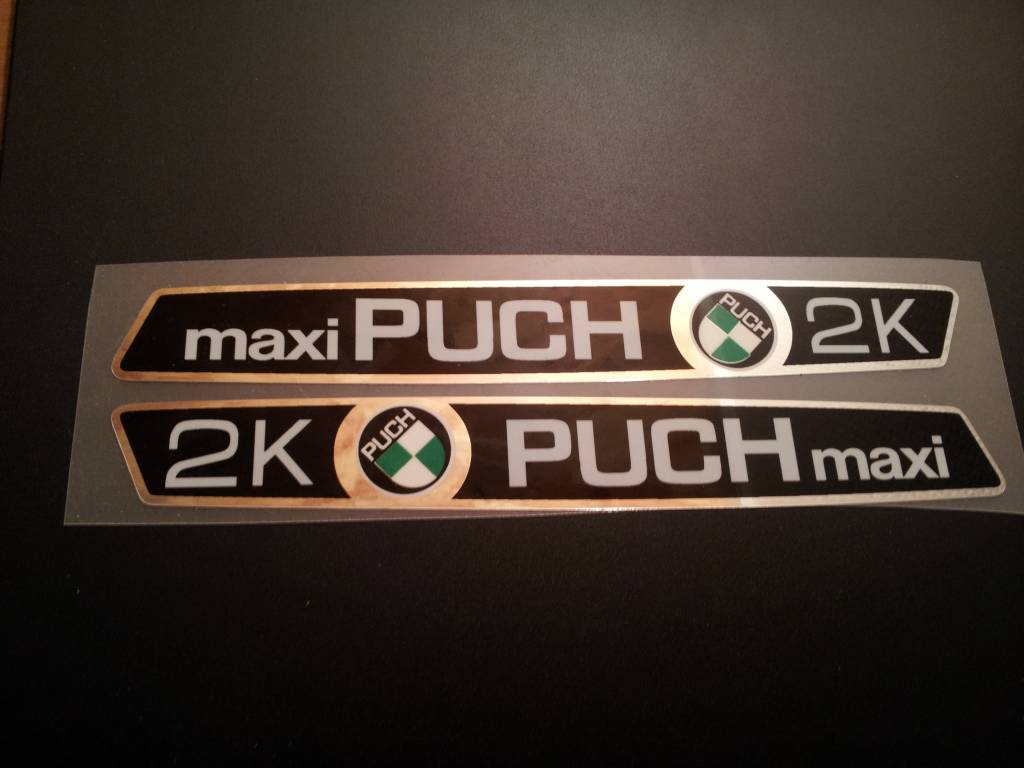 FS: Puch Maxi Sticker Sets — Moped Army