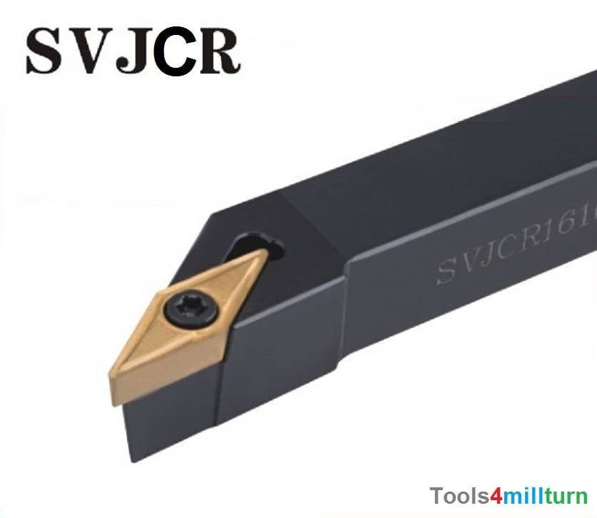 Drehmeißel zum Außendrehen SVJCR 1616 H16 - tools4millturn