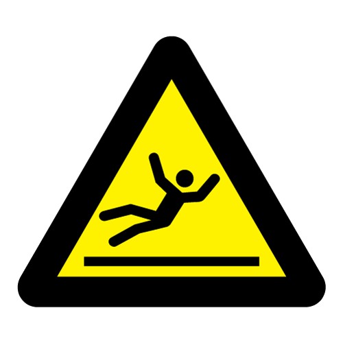 Sticker slipgevaar - Stickerpoint