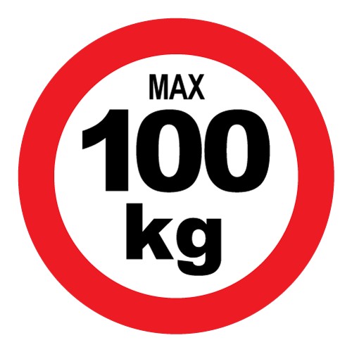 Sticker Max 100 Kg Stickerpoint