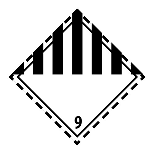 ADR-9 diverse stoffen - Stickerpoint