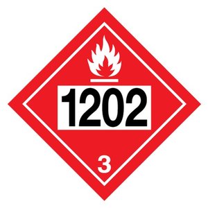 ADR-3.0 UN1202 ontvlambare vloeistof - Stickerpoint