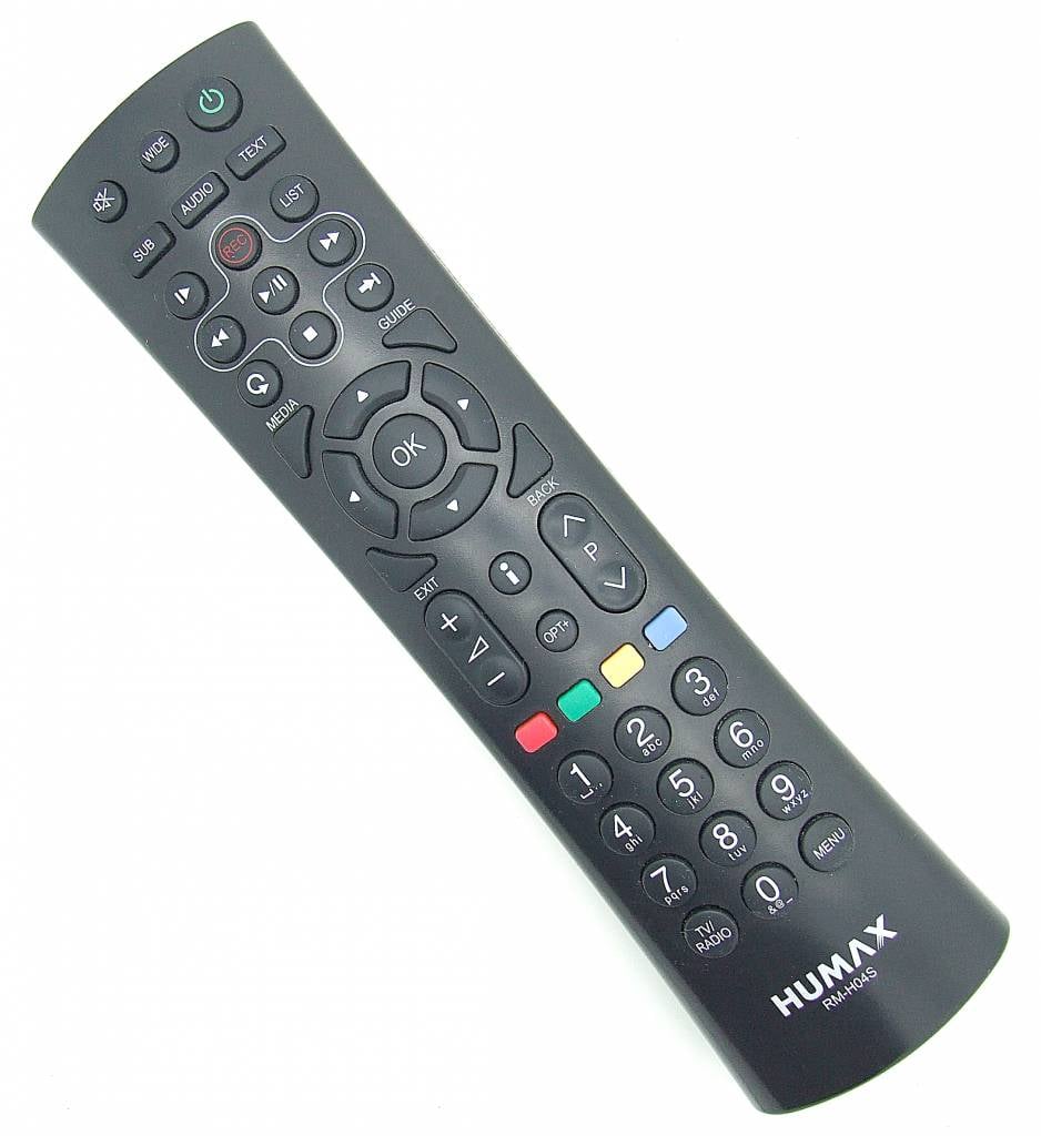 Humax remote control RM-H04S for Humax HD Nano - Onlineshop for remote ...
