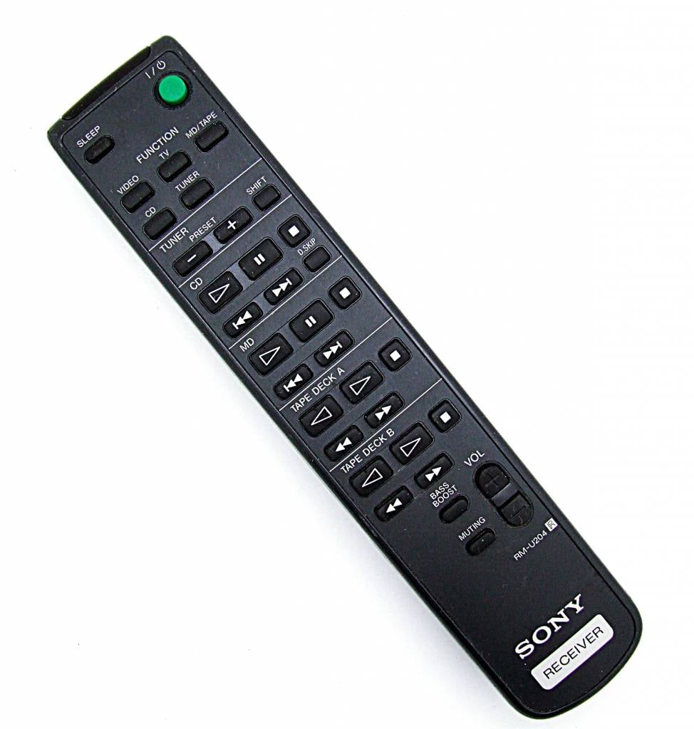 Original Sony RM-U204 receiver remote control - Onlineshop for remote ...
