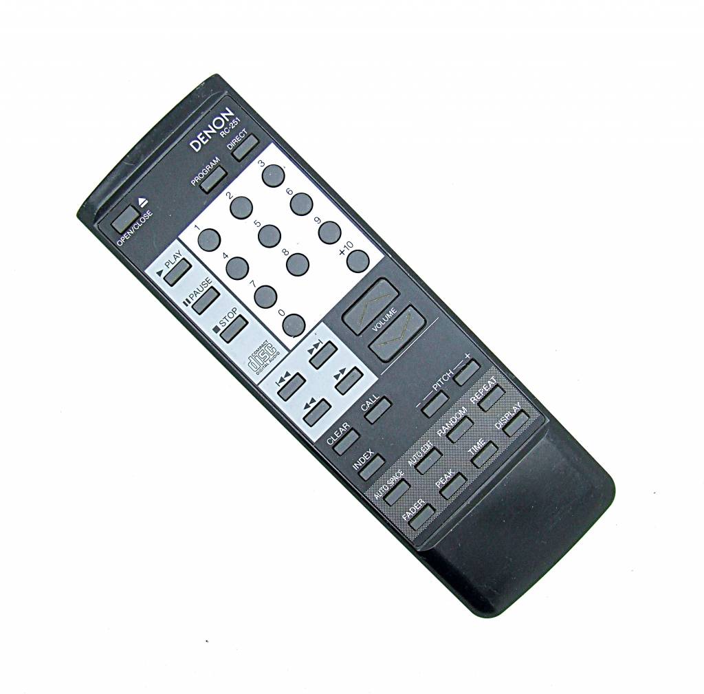 Original Denon RC-251 remote control - Onlineshop for remote controls