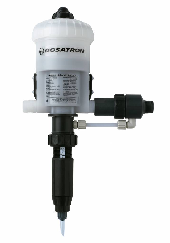 D25RE2-IE | Dosatron dosing pomp with external injection 0,2 - 2% - Lautus Equipment