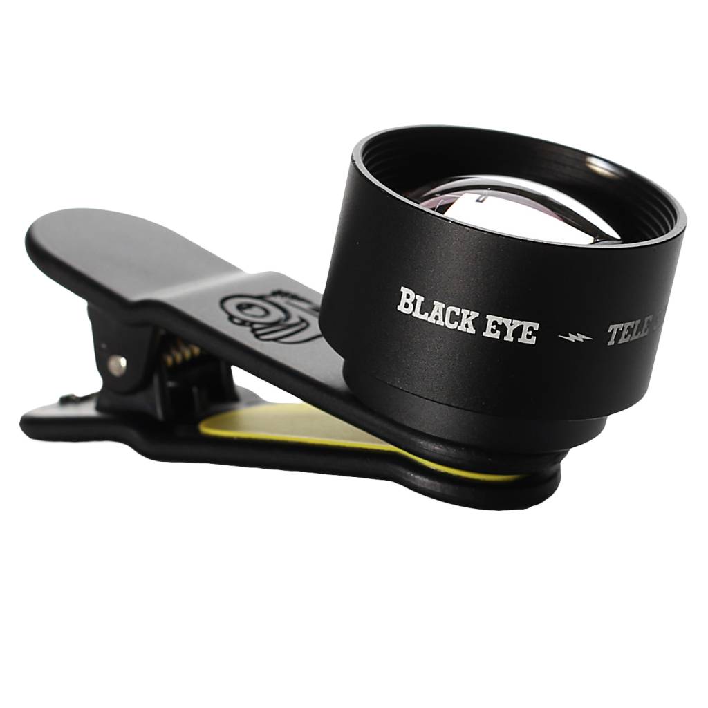 Black eye lens | Telelens wiht 3x magnification | Universal smartphone ...