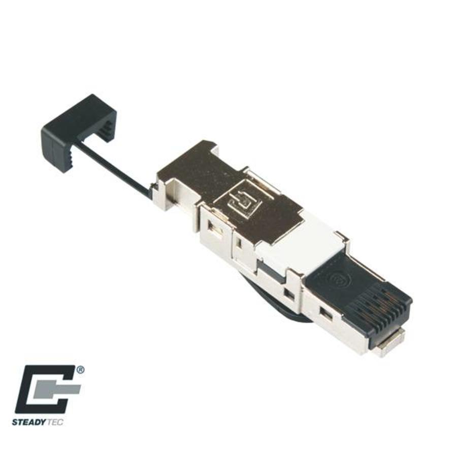 CAT7 Connector RJ45 Shielded Toolless 1 stuk - Netwerkkabel.eu