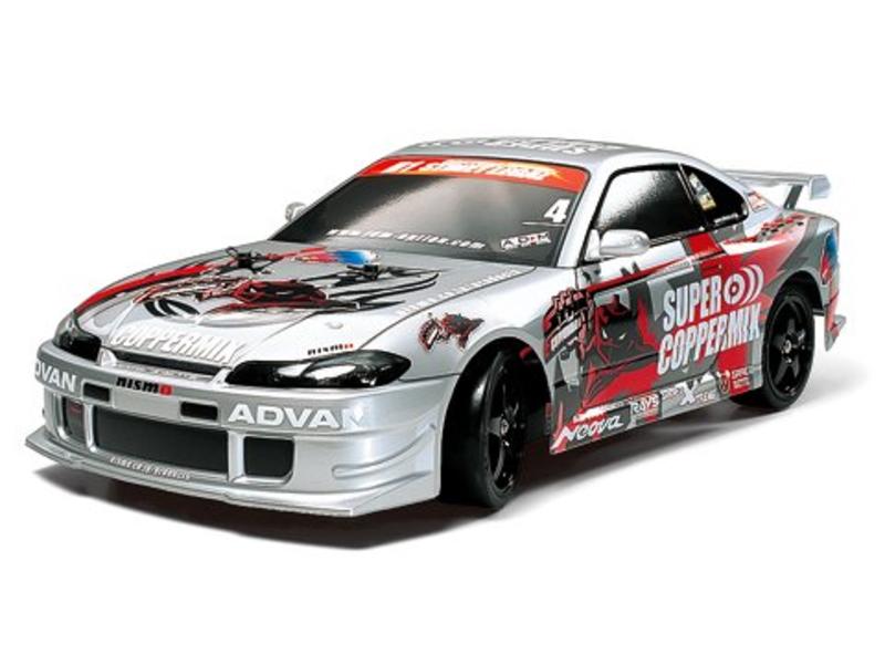 Tamiya - 51258 - Nissan Silvia S15 - Nismo Coppermix Drift Body - Drifted