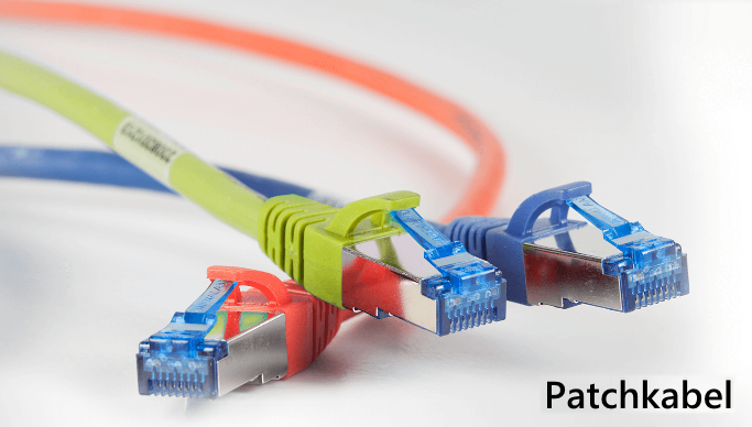 Patchkabel, Lichtwellenleiter und Twisted Pair, RJ45 Netzwerktechnik ...