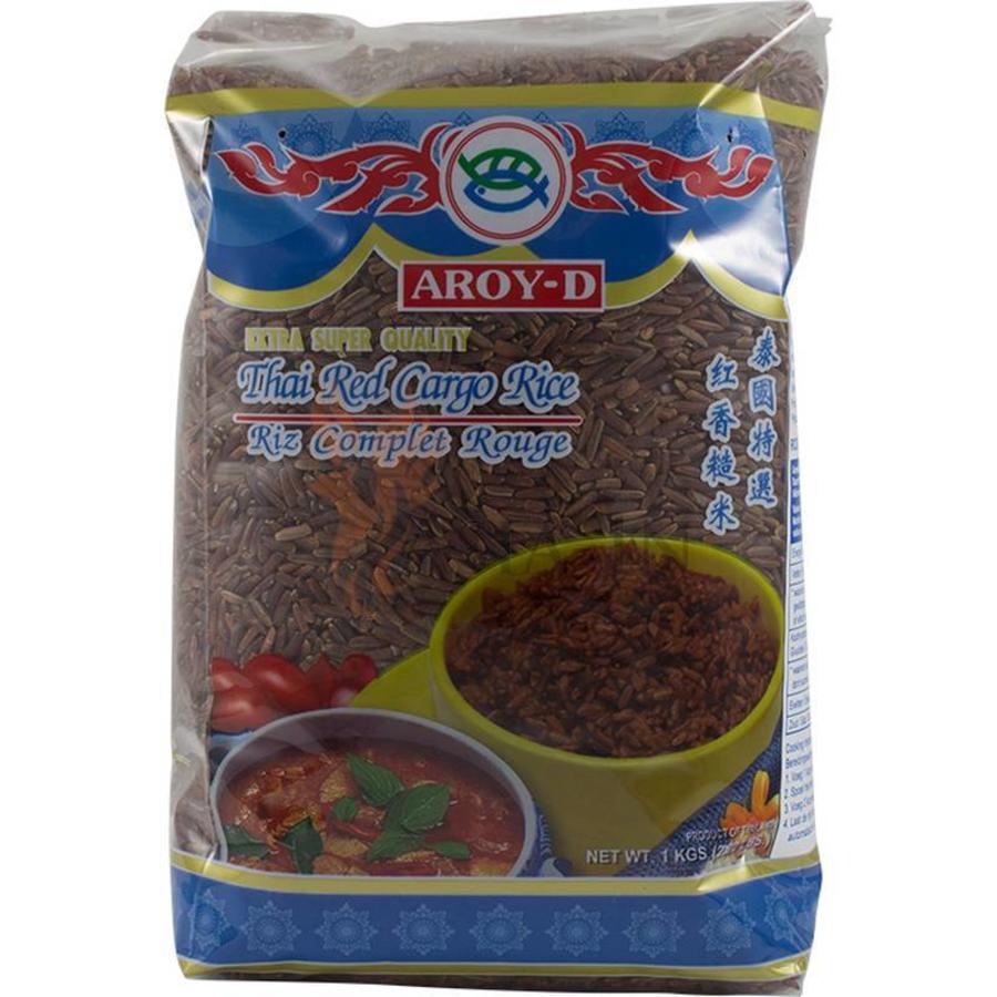 Aroy-D Red Cargo Rice, 1kg - Tjin's Toko