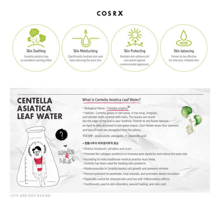 COSRX - Centella Water Alcohol Free Toner 150ml - Little Wonderland