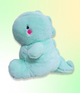 Blue dino plush store